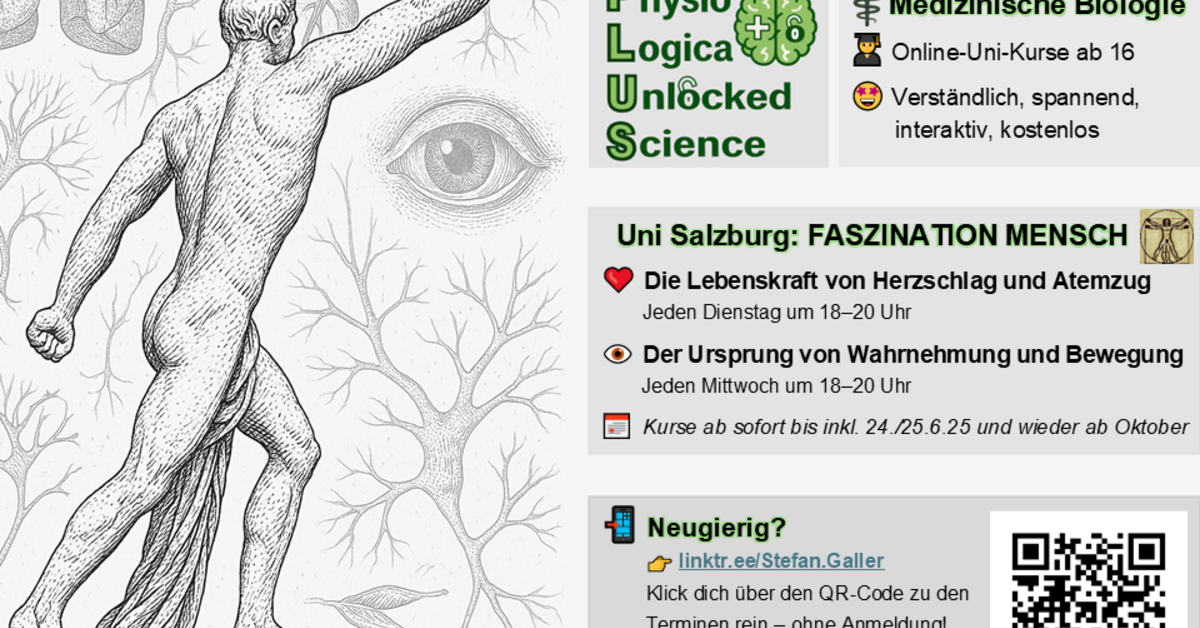Online-Kurse zu Medizinischer Biologie an der Universität Salzburg